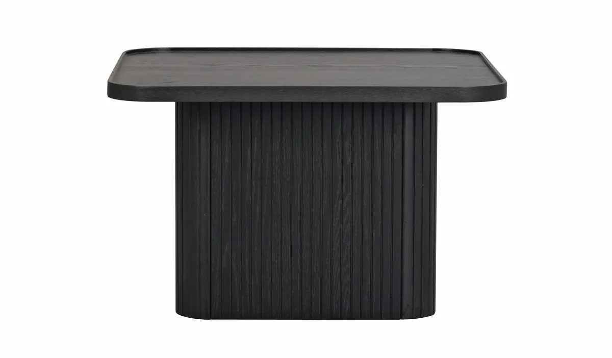 Sullivan coffee table, Black, 60x60 cm | Rowico Home