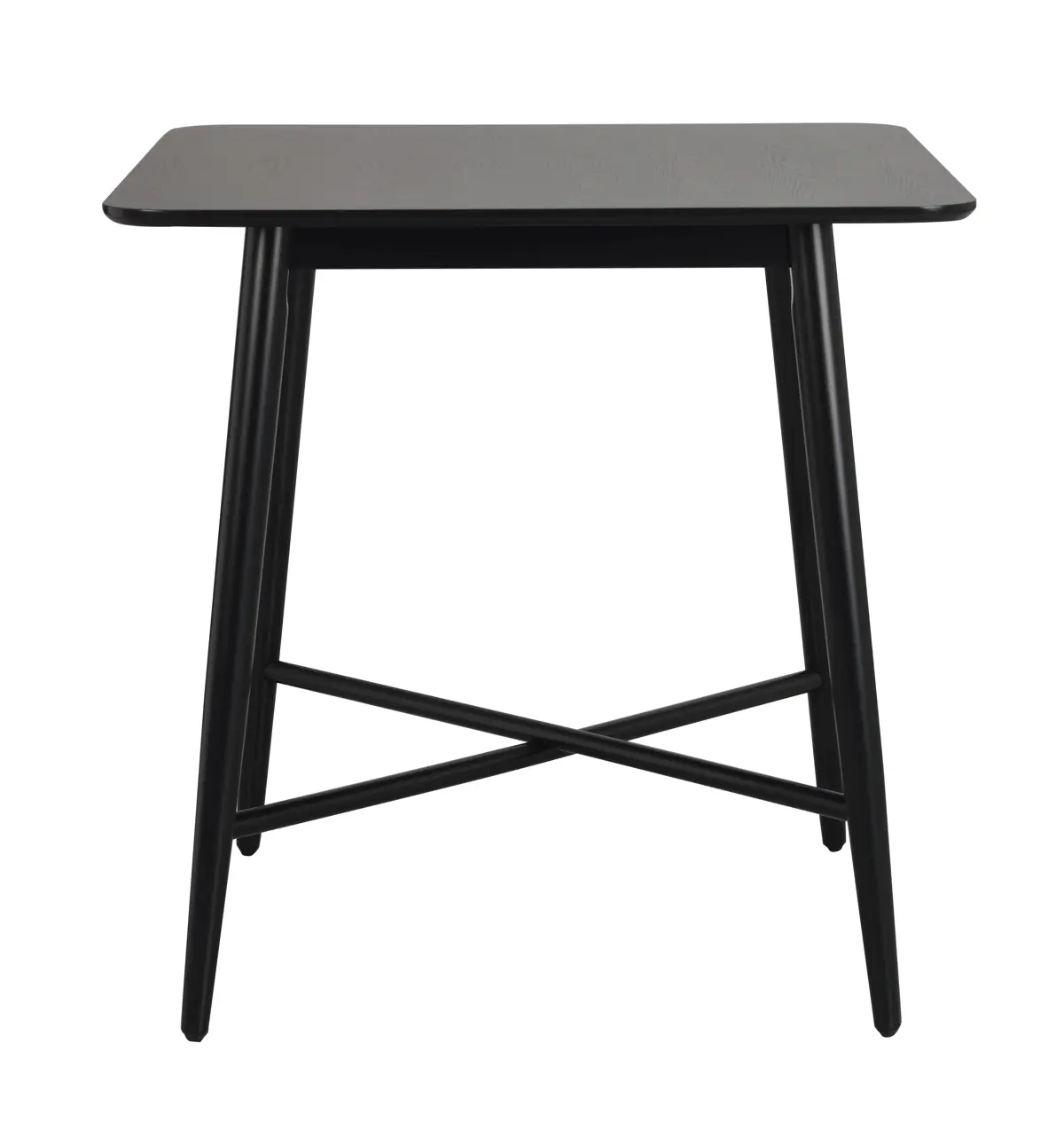 Lotta bar table, Black, 90x90 cm | Rowico Home