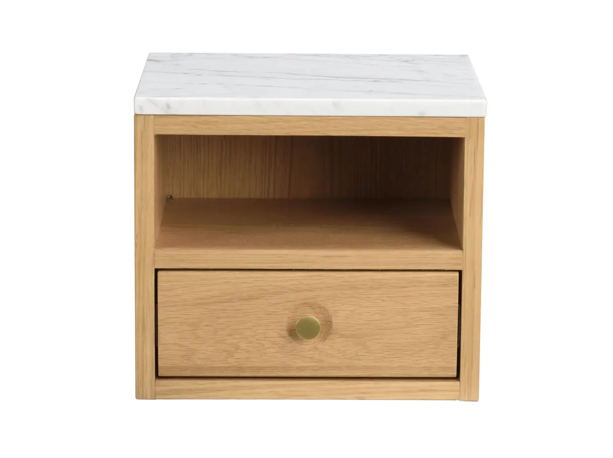 Whitmore bedside table, Oak, 28x25x24 cm | Rowico Home