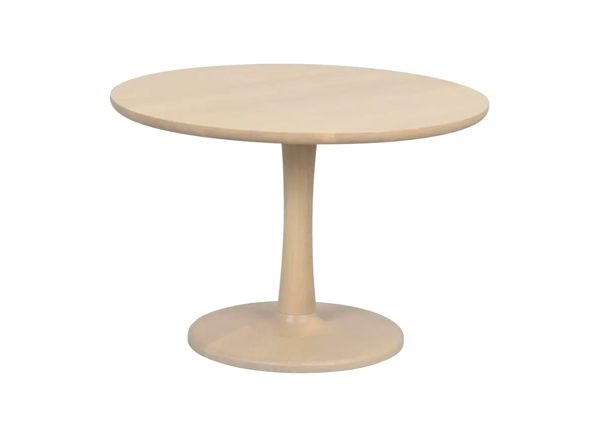 Hobart coffee table, Whitewash, 60x60 cm | Rowico Home