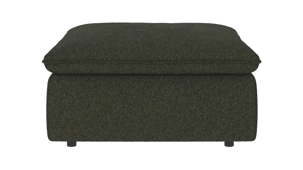 Rawlins fotpall, Alice #162 grön, 91x91x45 cm | Rowico Home