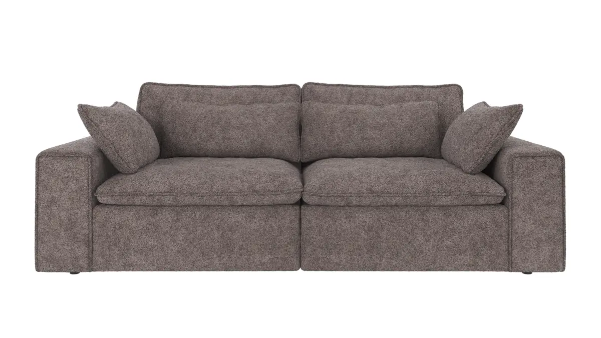 Rawlins 3-Sitzer-Sofa, Anna #18 dunkelgrau, 226x116x85 cm | Rowico Home
