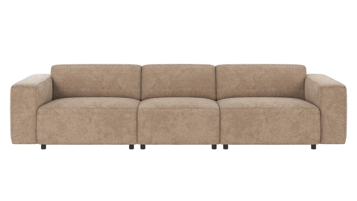 Willard 4-sitssoffa, Robin #109 gråbeige, 314x98x70 cm | Rowico Home