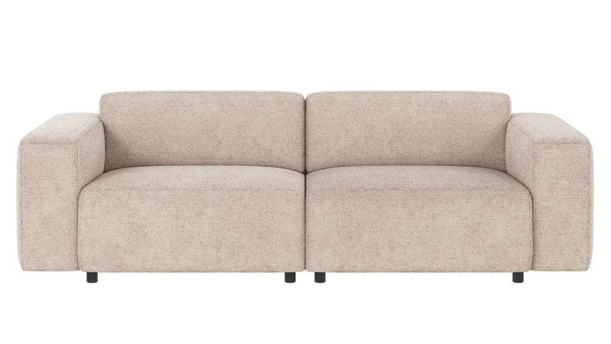 Willard 3-seater sofa, Robin #1 light grey, 236x98x70 cm | Rowico Home