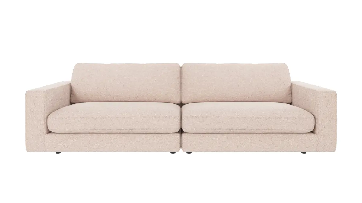 Duncan 3-seater sofa, Max #01 light beige, 258x103x78 cm | Rowico Home