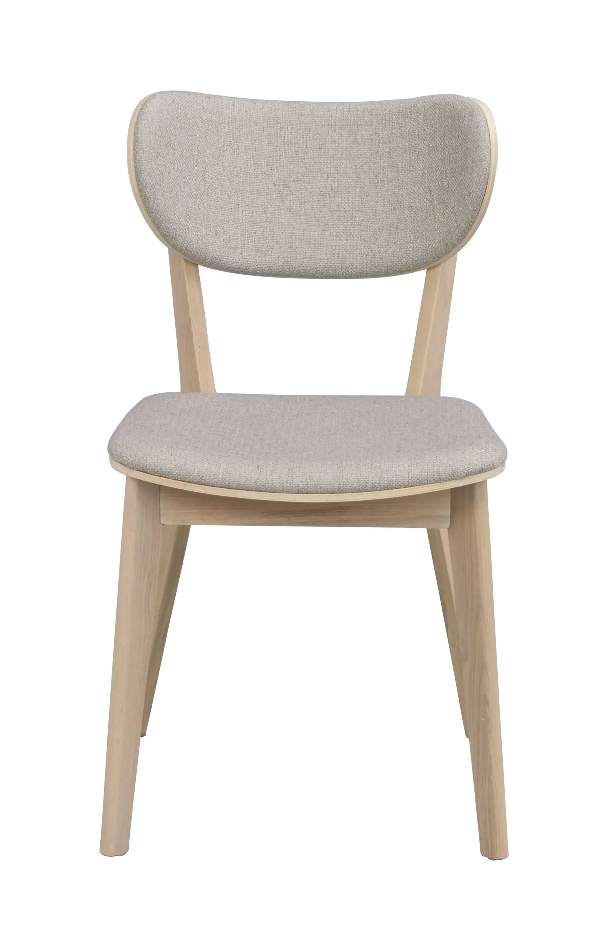 Kato chair, Whitewash/grey beige | Rowico Home