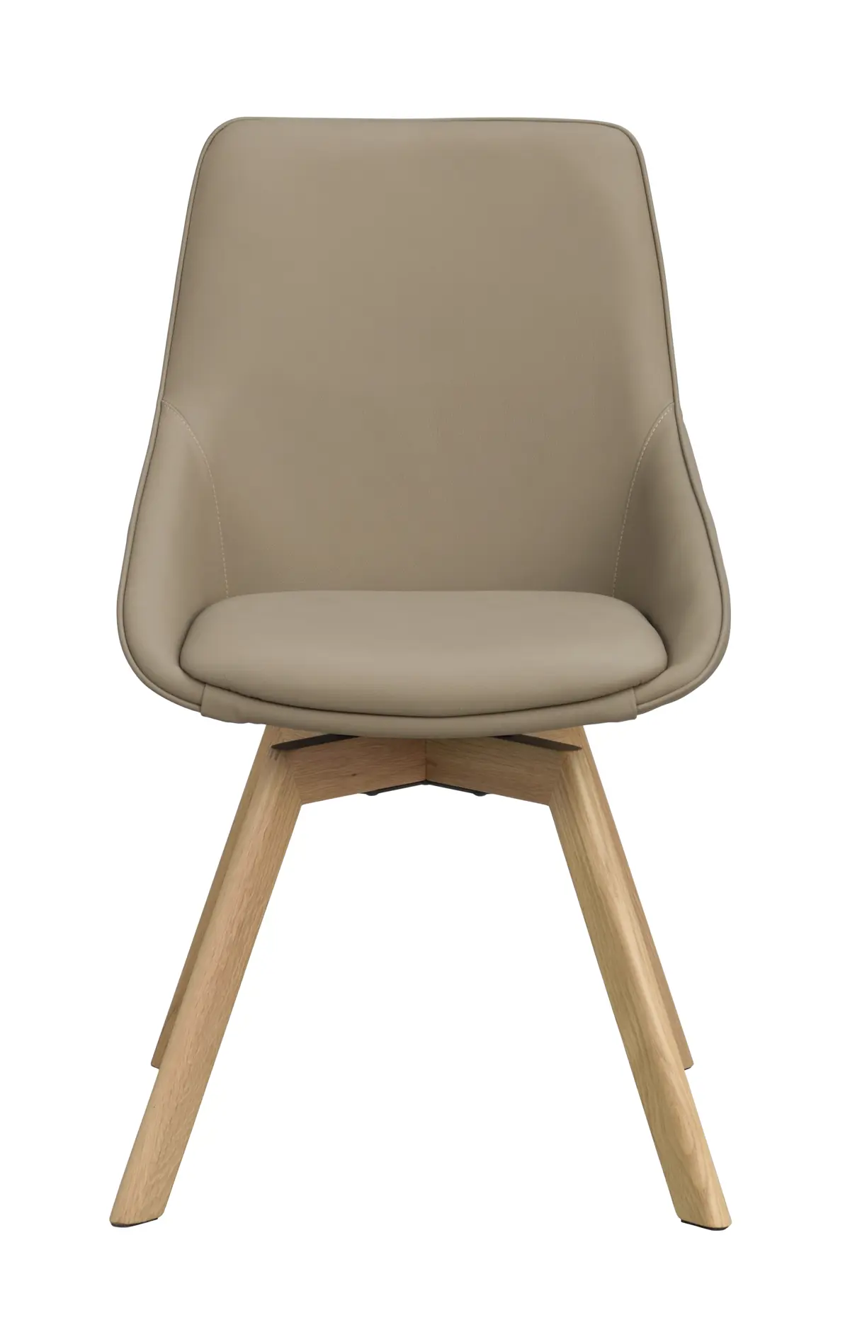 Alison chair, Swivel, Beige/oak | Rowico Home