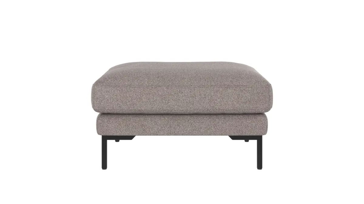 Corwin foot stool, Brenda #7 grey-beige, 84x64x45 cm | Rowico Home