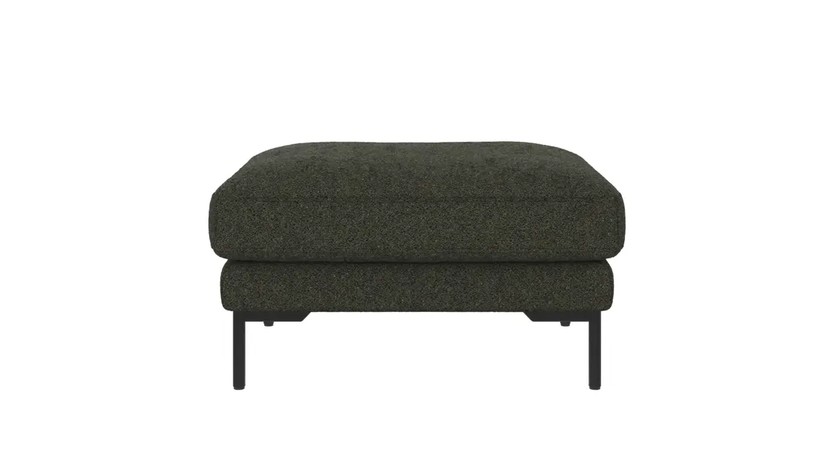 Corwin foot stool, Alice #162 green, 84x64x45 cm | Rowico Home