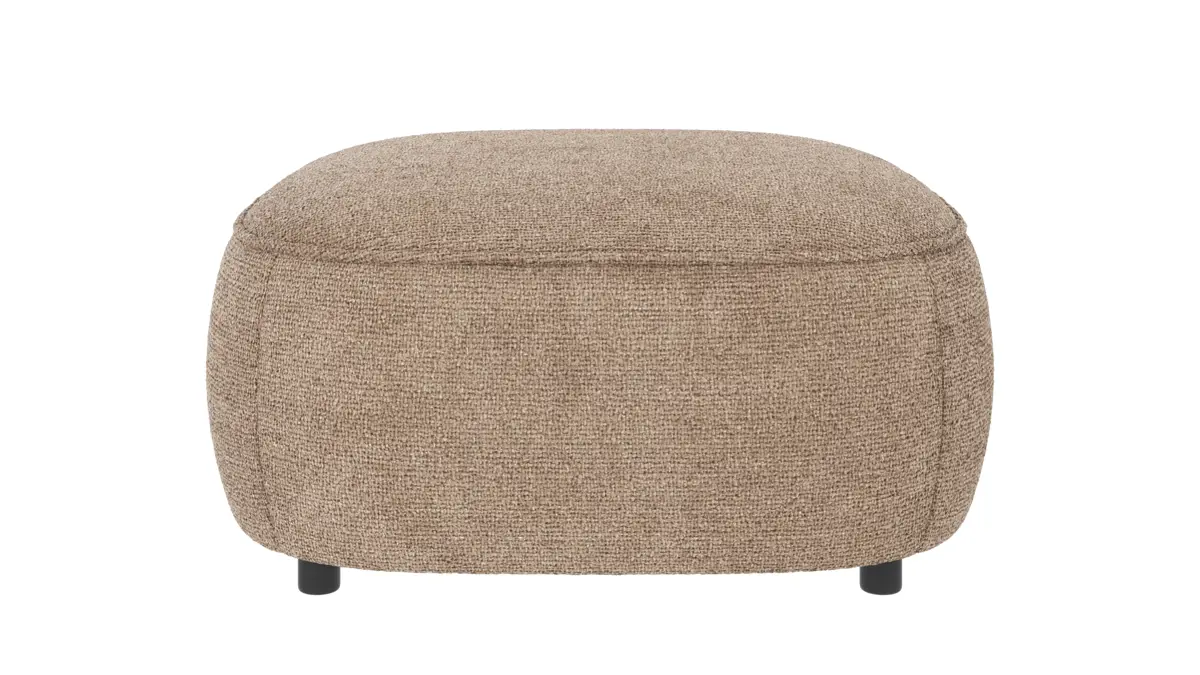 Norris foot stool, Robin #109 grey-beige, 89x89x43 cm | Rowico Home