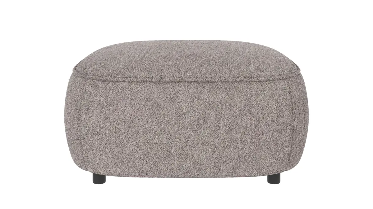 Norris foot stool, Alice #149 grey, 89x89x43 cm | Rowico Home