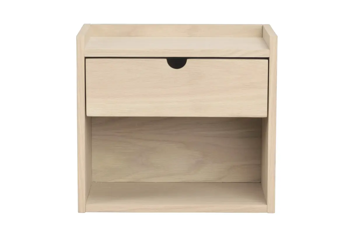 Hillmond bedside table, Whitewash, 40x27x36 cm | Rowico Home