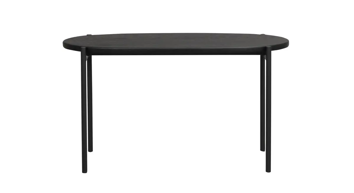Skye coffee table, Black, 80x40 cm | Rowico Home